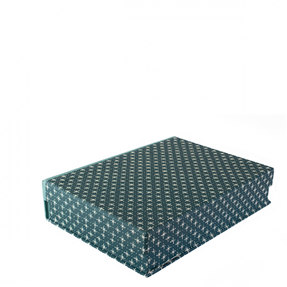 A4 Box File in Quercus Midnight - Cambridge Imprint