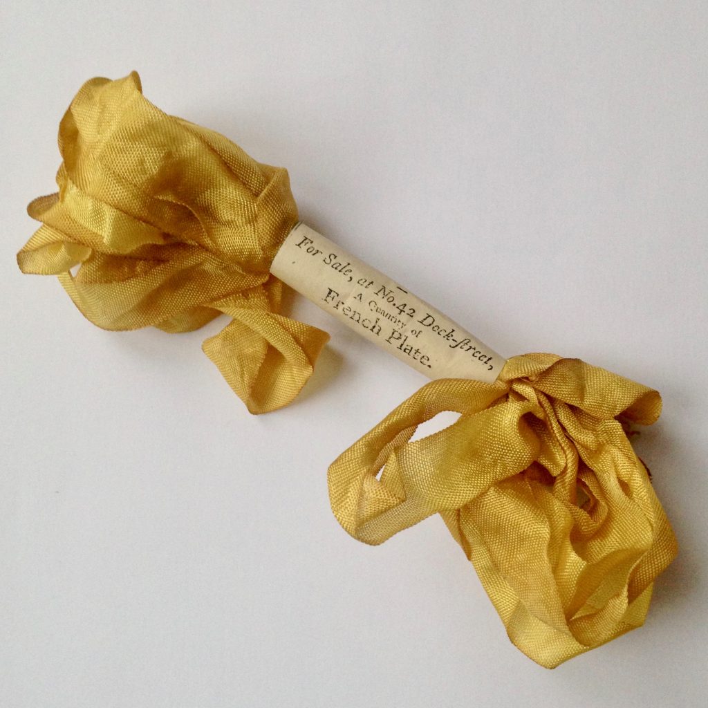 Vintage Ribbon Faded Gold - Cambridge Imprint