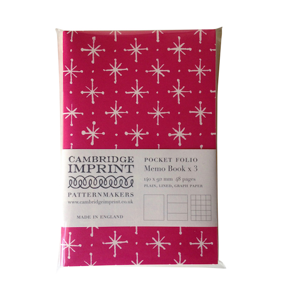 Three Assorted Memo Books Red | Notebooks | Cambridge Imprint