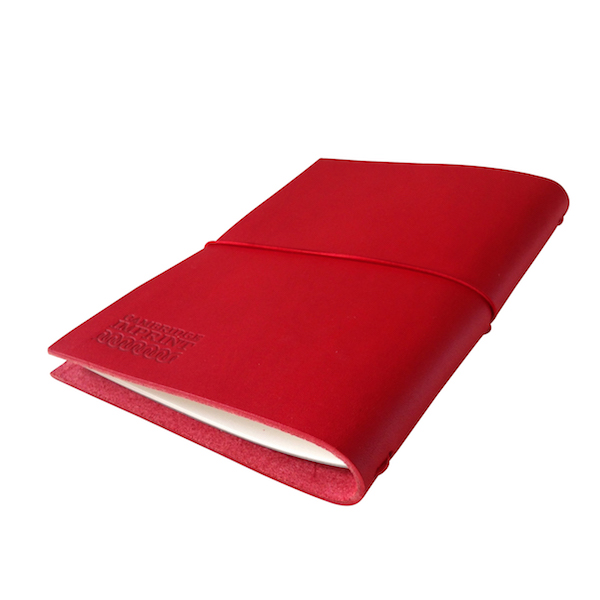 Pocket Folio Cherry Red - Cambridge Imprint