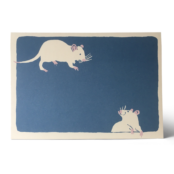 Card Two Bad Mice - Cambridge Imprint