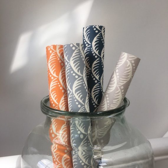 Wave Storm Grey | Patterned Paper | Cambridge Imprint