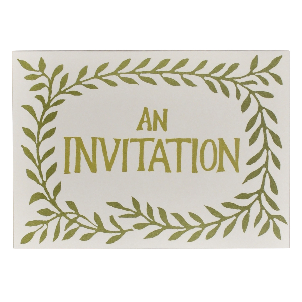 Card An Invitation - Cambridge Imprint