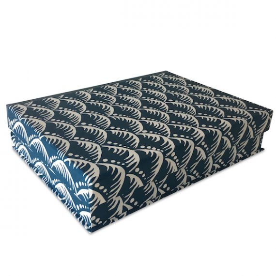 A5 Box File Wave Indigo | Cambridge Imprint