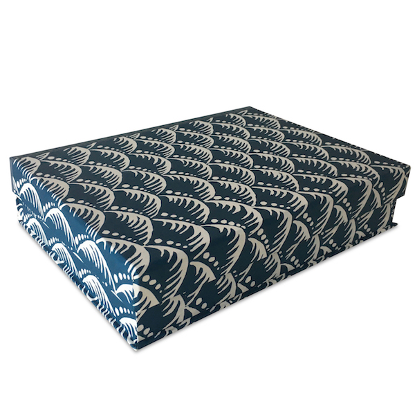 A5 Box File Wave Indigo | Cambridge Imprint