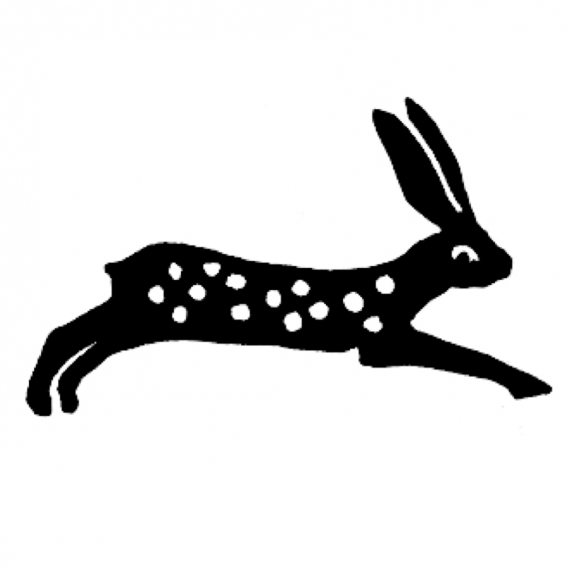 Printing Block Leaping Hare | Cambridge Imprint