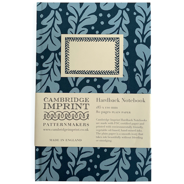 Hardback Notebook Quercus Midnight - Cambridge Imprint