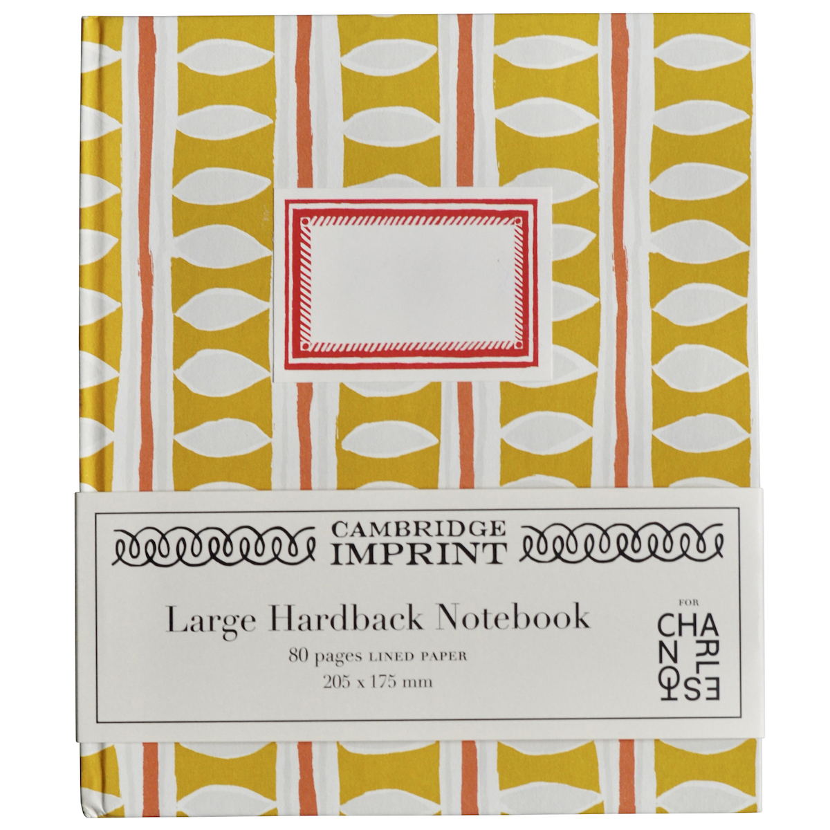 Larger Lined Hardback Notebooks - Cambridge Imprint