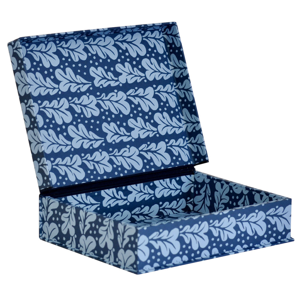 A5 Box Files Quercus Midnight - Cambridge Imprint