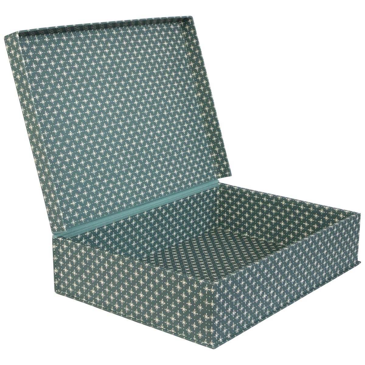 A4 Box File Little Stars Petrol Blue | Cambridge Imprint