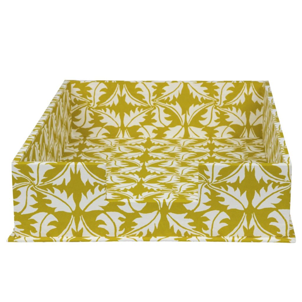 A4 Letter Tray Dandelion Turmeric | Cambridge Imprint