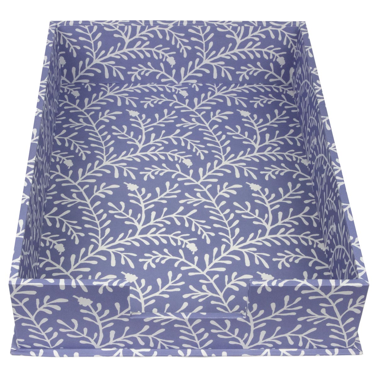 A4 Letter Tray Sprig Harebell - Cambridge Imprint