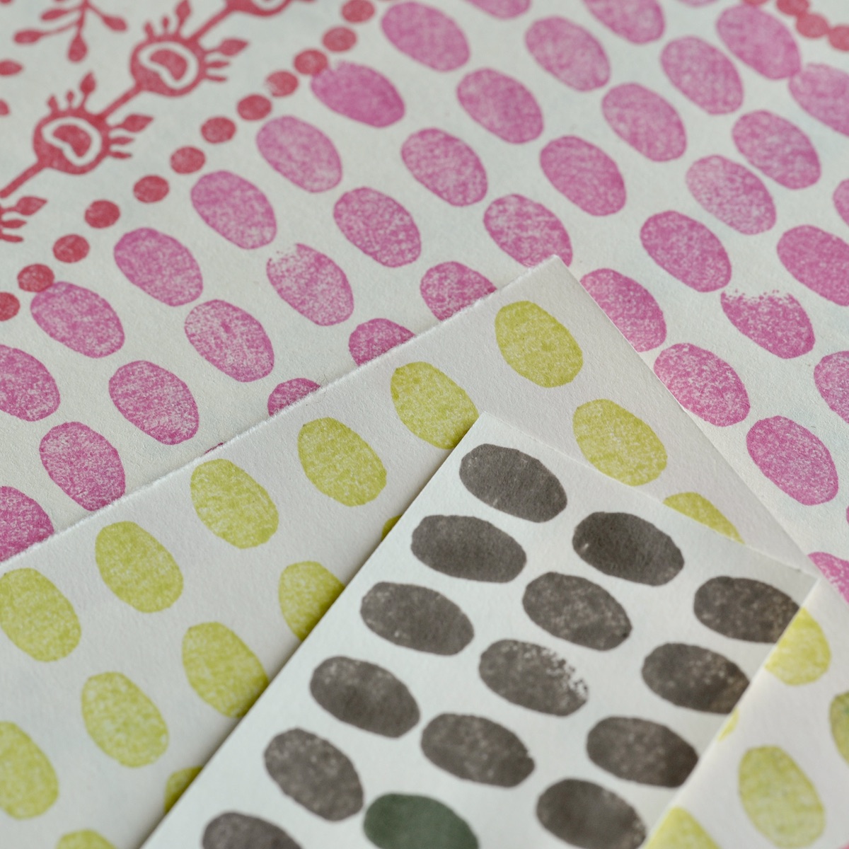 Printing Block Bigger Bean - Cambridge Imprint