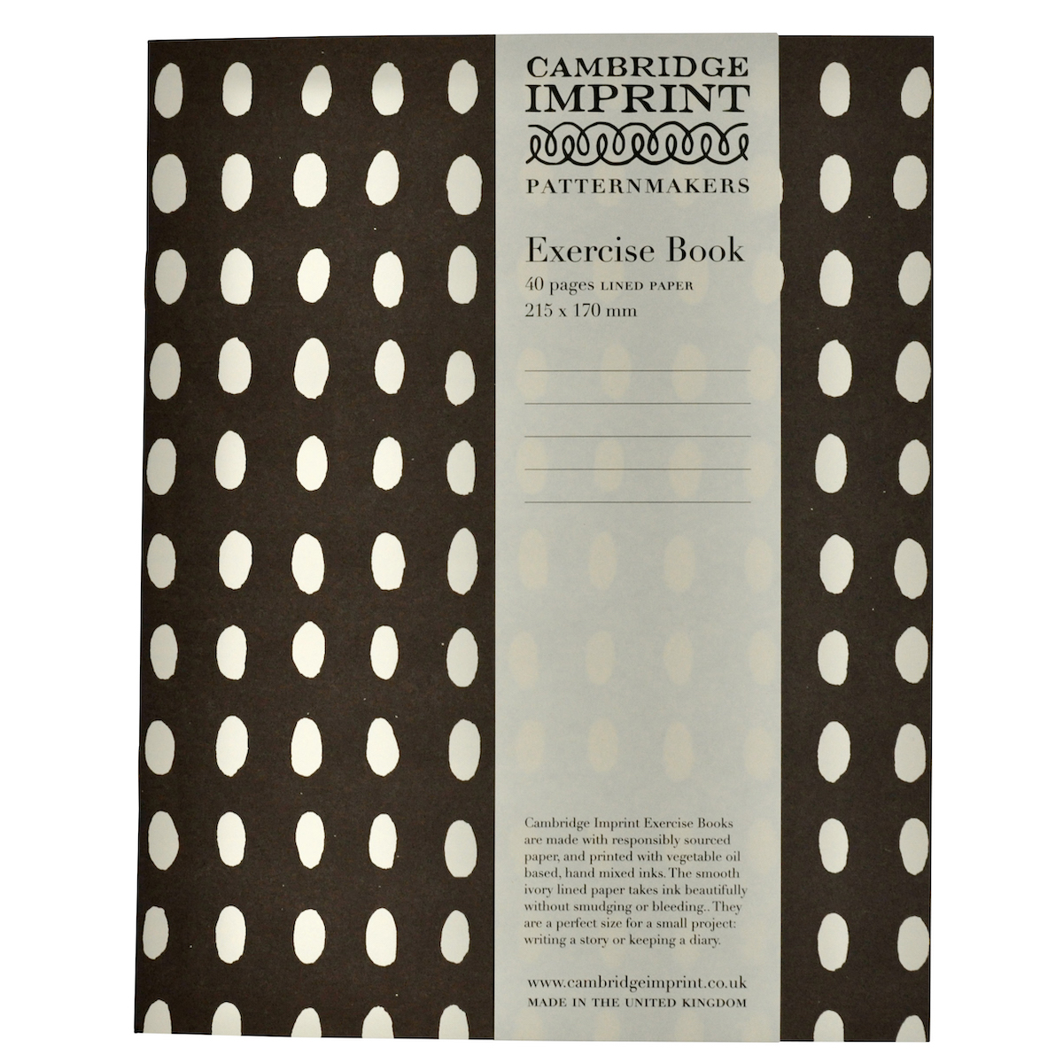 Exercise Book Bean Coffee (Lined) - Cambridge Imprint